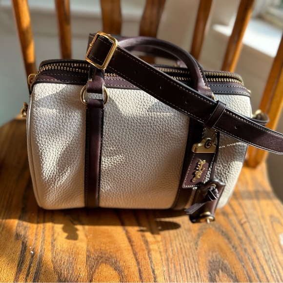 Coach | Bags | Coach Ruby 25 Satchel Crossbody Chalk | Poshmark